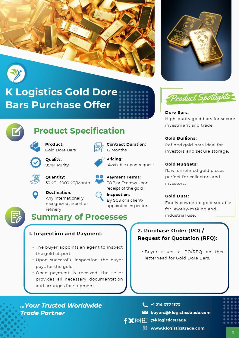 Gold Landing Page | Klogistics